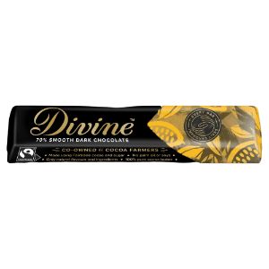 Divine 70% Dark Chocolate Bar 30 x 35g