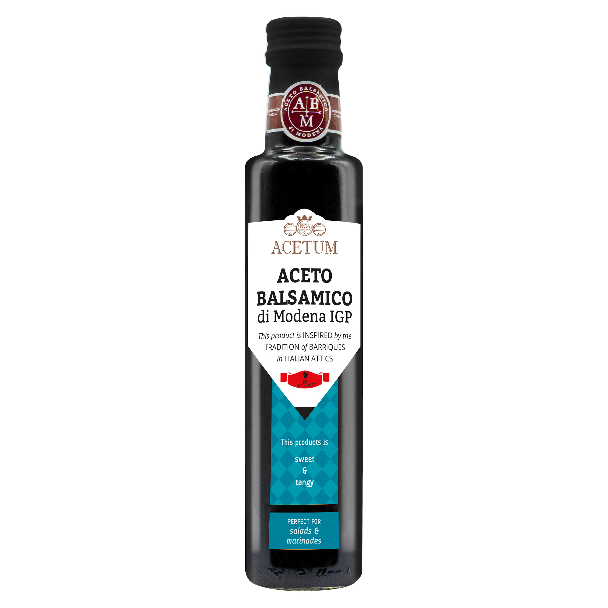 Acetum Balsamic Vinegar 1 Leaf 6 x 250ml