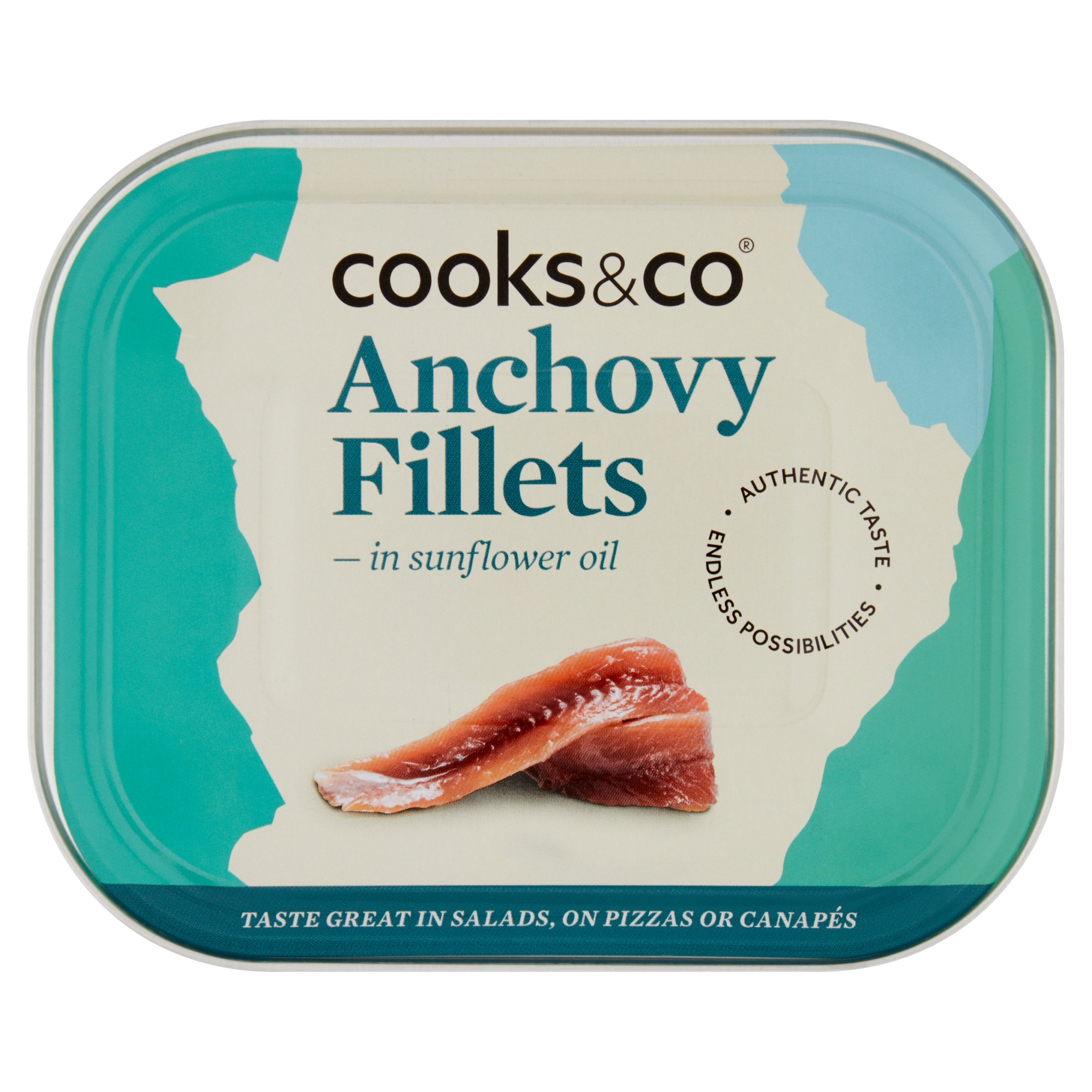 Cooks&Co Anchovy Fillets in Oil 24 x 365g