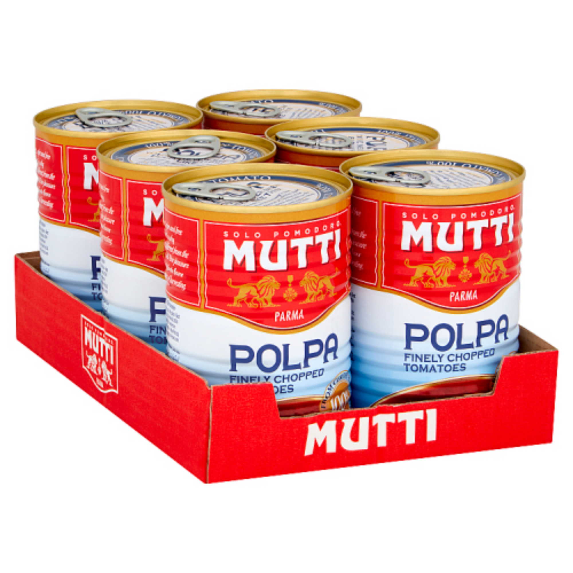 Mutti Finely Chopped Tomatoes 6 x 400g